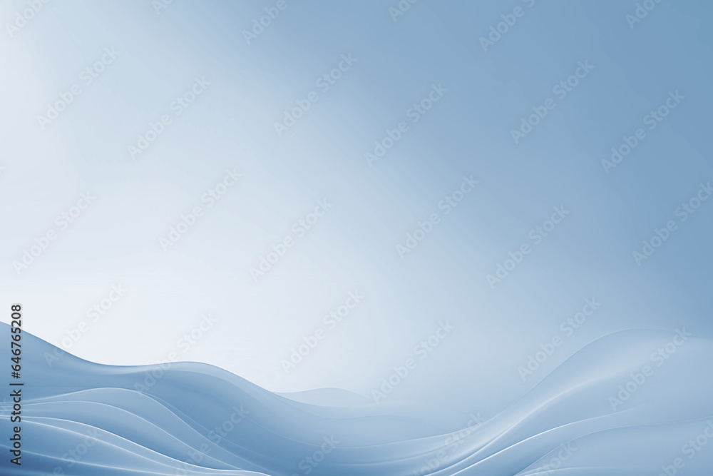 blue wave on white background for powerpoint presentation background ...