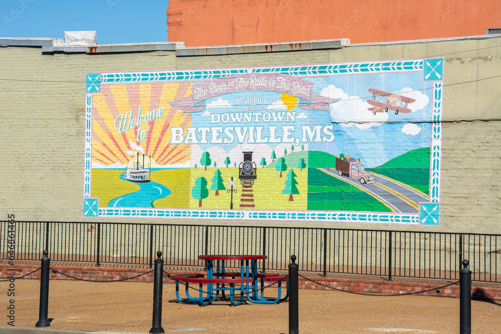 Foto de Batesville, USA - November 30, 2022 - Welcome to Batesville ...