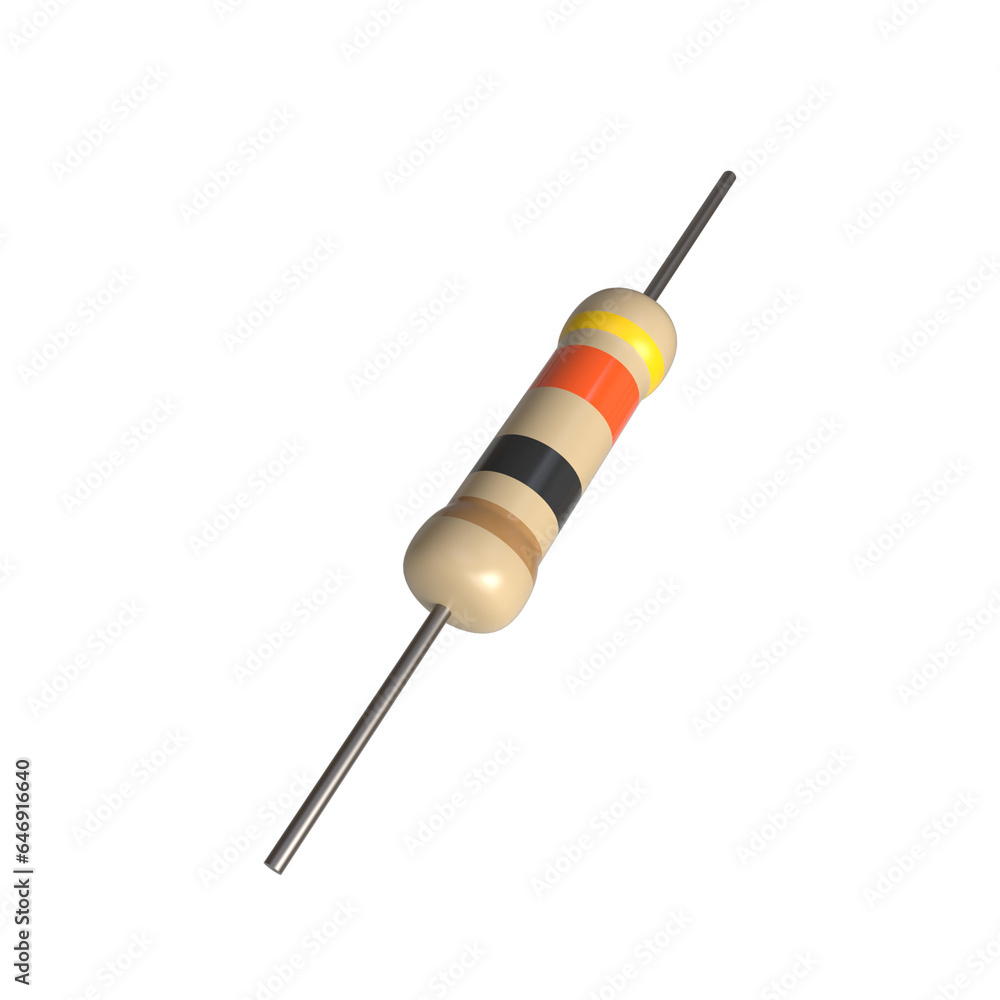 Electronic Resistor - Precision Component in Electrical Circuits Stock ...