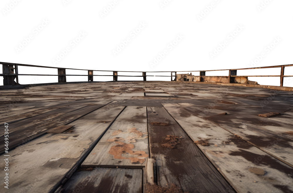 old rusty ship deck. wood ship deck. ship bow. transparent PNG ...