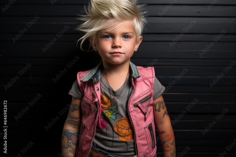 Trans Kid - ai generated Stock Photo | Adobe Stock