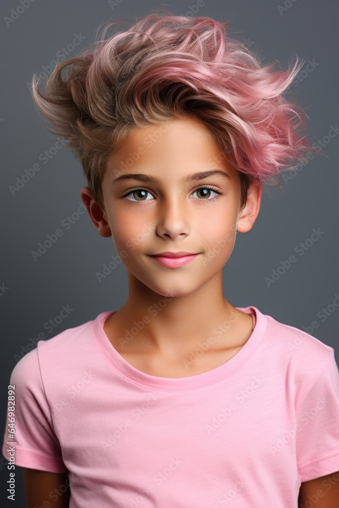 Trans Kid - ai generated Stock Photo | Adobe Stock