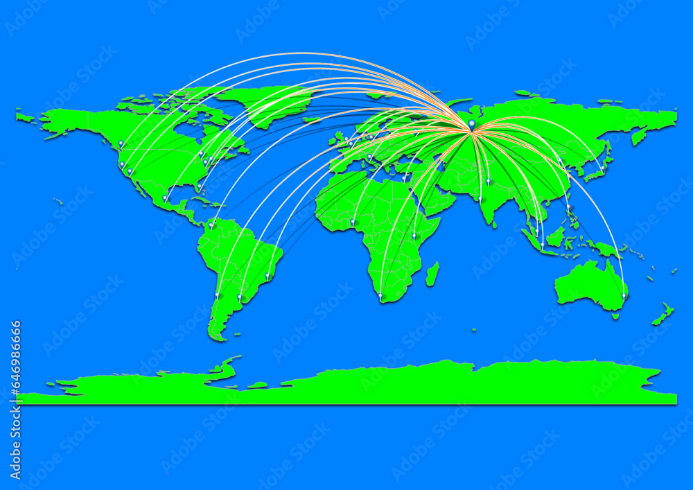 Tobolsk, Russia map - Concept map for Tobolsk, Russia on World map ...