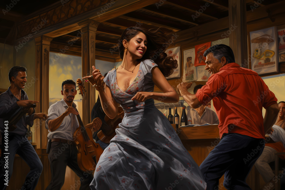 Cumbia (Colombia) - Folk dance and music style popular in Latin America ...