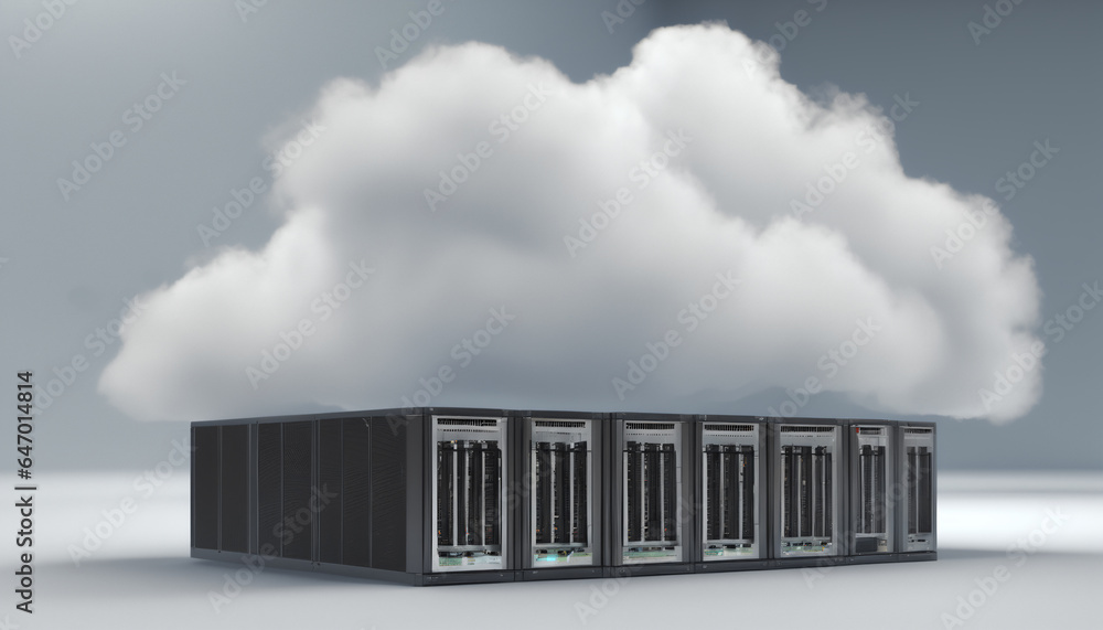 Cloud Computing Network Server Artificial Intelligence Data Modernization Transformation ...