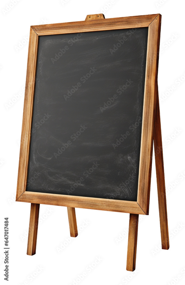 Chalkboard Blackboard Sign Isolated on Transparent Background Stock ...