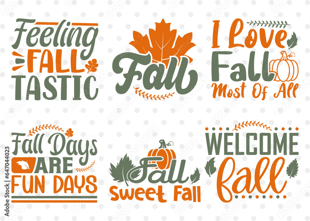 Feeling Fall Tastic Svg, Fall Svg, I Love Fall Most Of All Svg, Fall ...