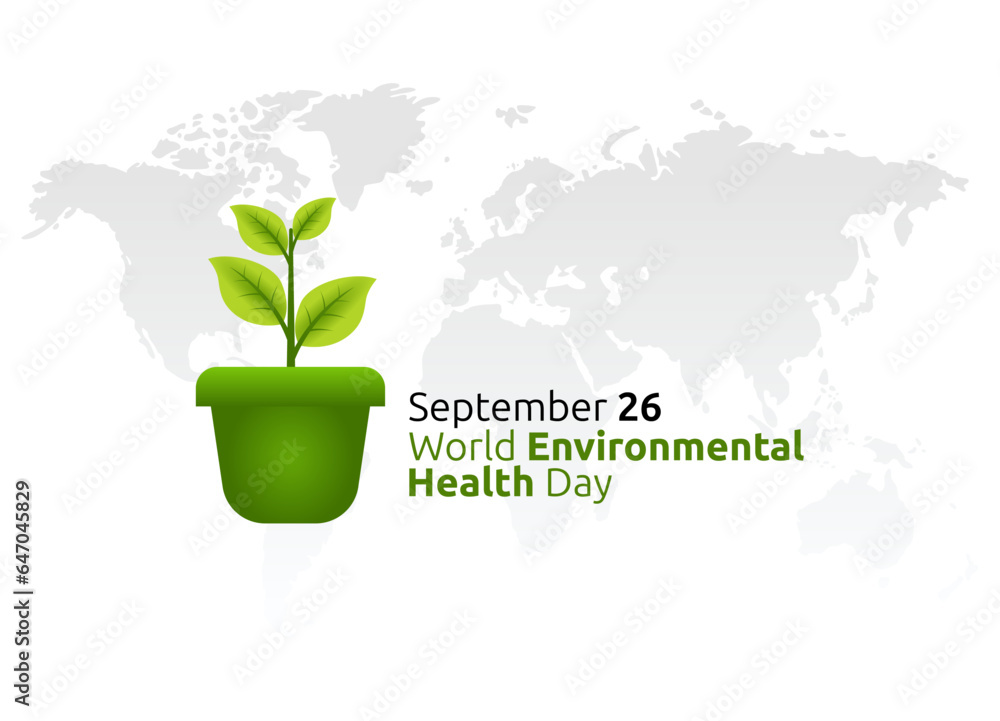 vector graphic of world environmental health day good for world ...
