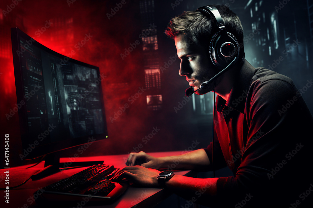 consulting on computer in customer support. consulting on computer in ...