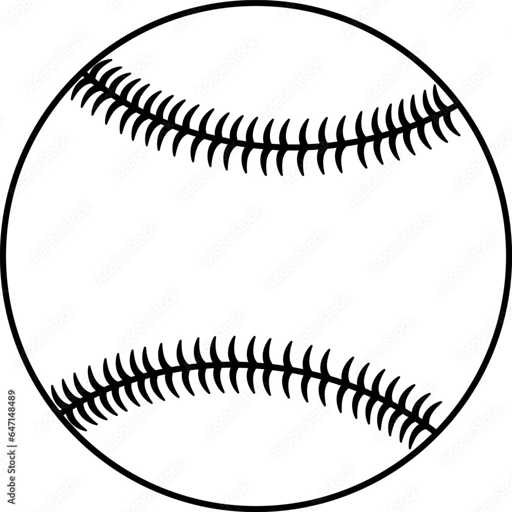 Baseball SVG Cut File for Cricut and Silhouette, EPS Vector, PNG , JPEG ...