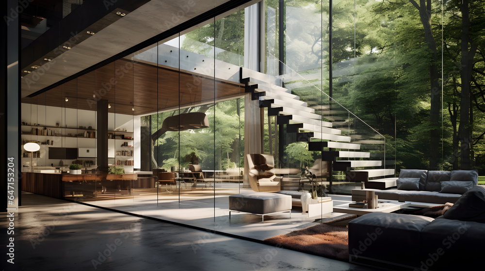Delve into the architectural innovation of modern flat design with ...