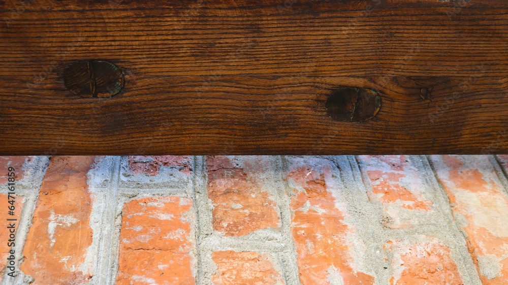 graphic resource of laminated texture brown board and red block ...