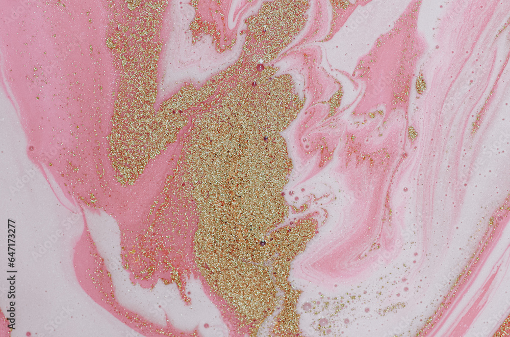 PINK SUNSET. Marble art. Similar to a rainbow, sunlight contains a full ...