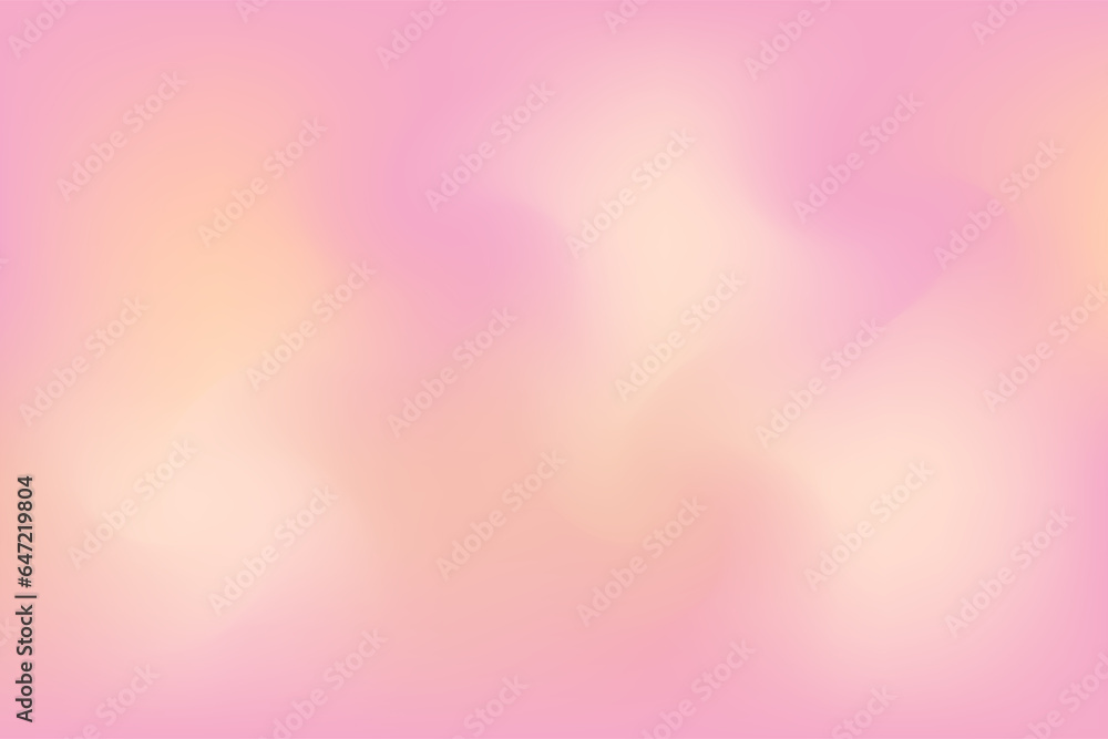 Light pink gradient background, romantic nude tone defocused blur ...