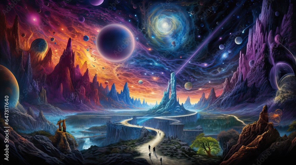 Cosmic Journeys,An imaginative portrayal of travel beyond earthly ...