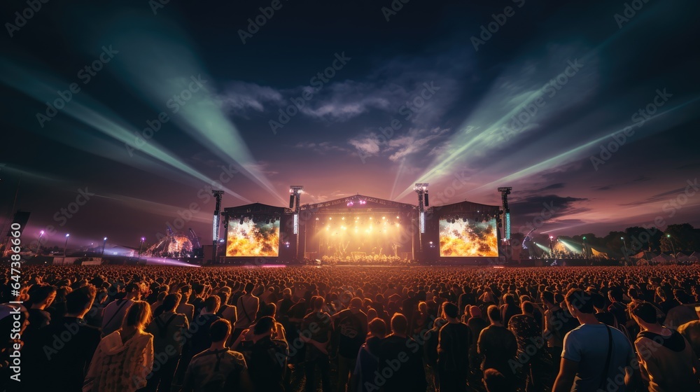 electrifying atmosphere of a sold-out stadium during a major sporting ...