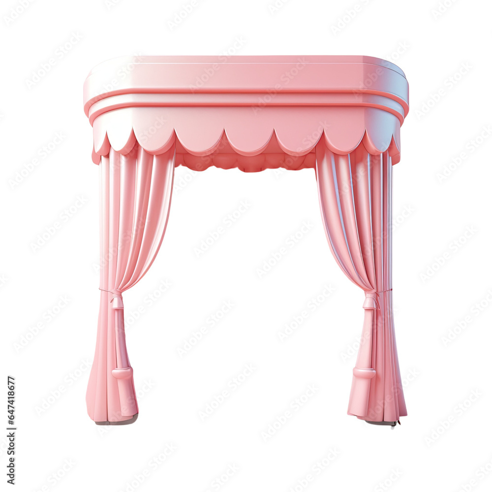 Generating 3D imagery in a photo booth transparent background Stock ...