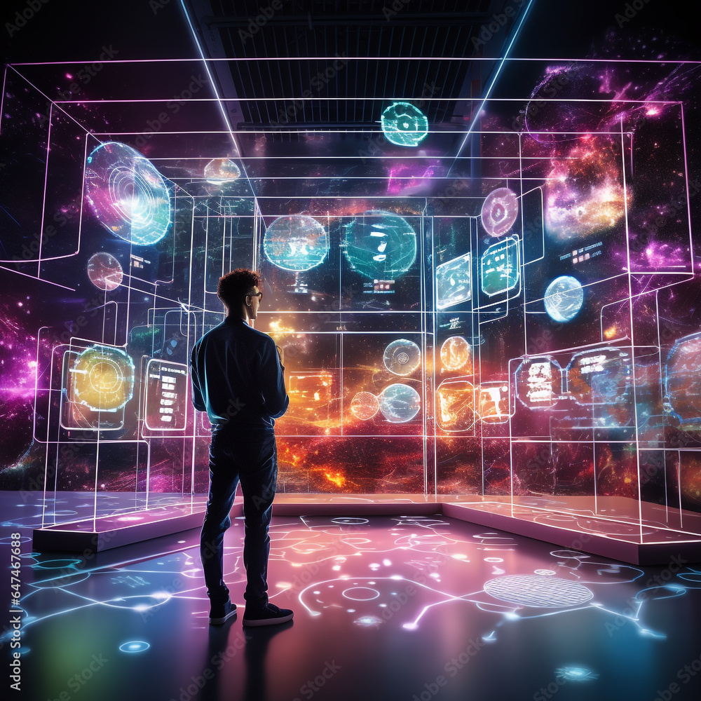 Next-Gen Paradigm: AI Specialist in Virtual Reality Data Hub, Cloud ...