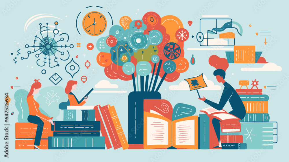 Concept vector illustration of LLM (Large Language Models). Stock ...