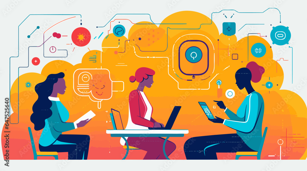 Concept vector illustration of LLM (Large Language Models). Stock ...