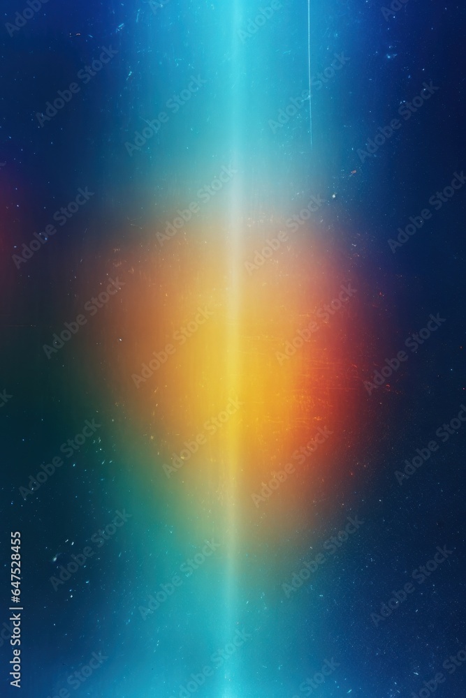 Lens flare background. Dust scratches texture. Blue distressed faded ...