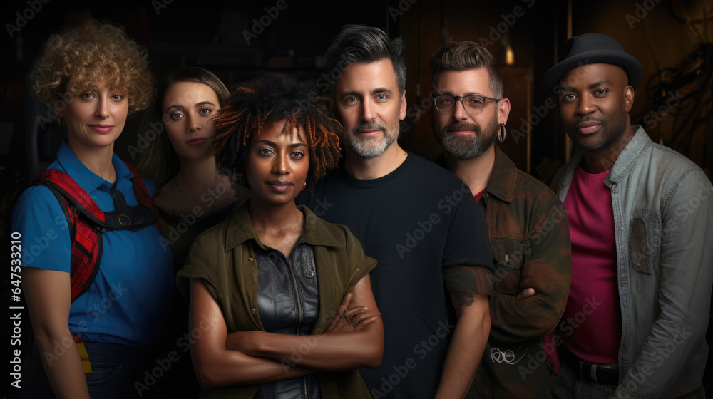 Photograph that captures the diversity and inclusivity of a successful ...