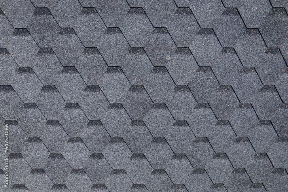 Shingles texture - close up view of asphalt roofing shingles Stock ...