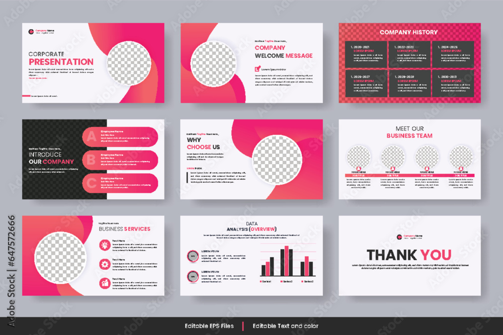 presentation templates and Business Proposal for slide infographics ...