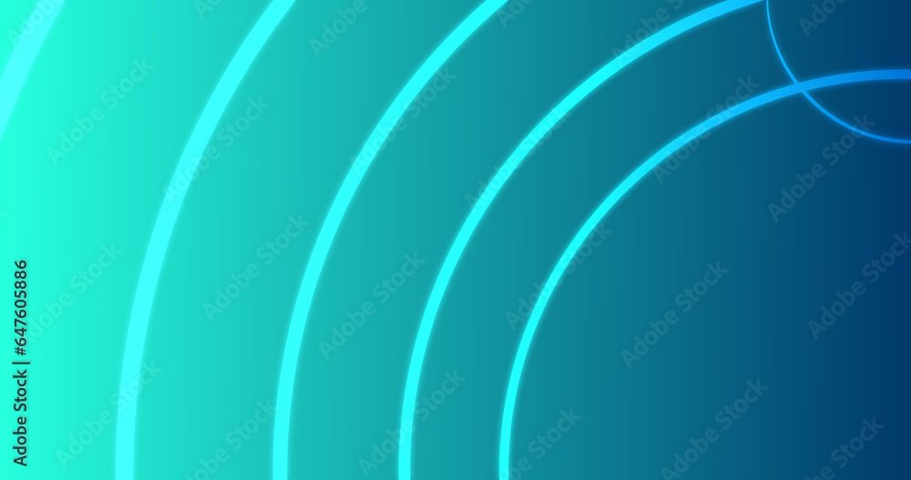 Infinite circle loop background animation. Creative unique abstract ...