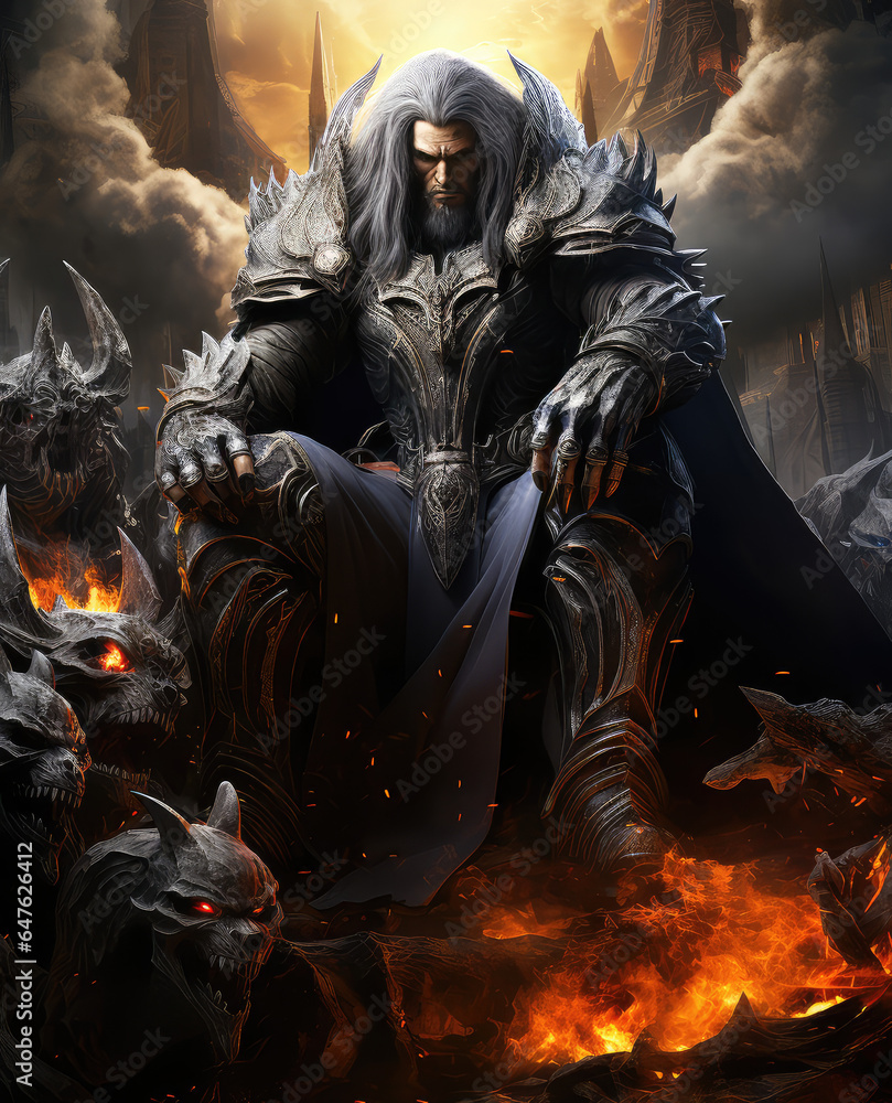 The Malevolent Reign: Evil Devil, Lord of Darkness, Commanding the ...