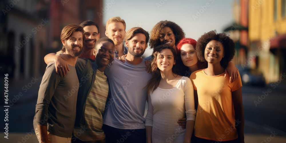 Diverse Group of people Happiness,Diversity, Equity, Inclusion, and ...