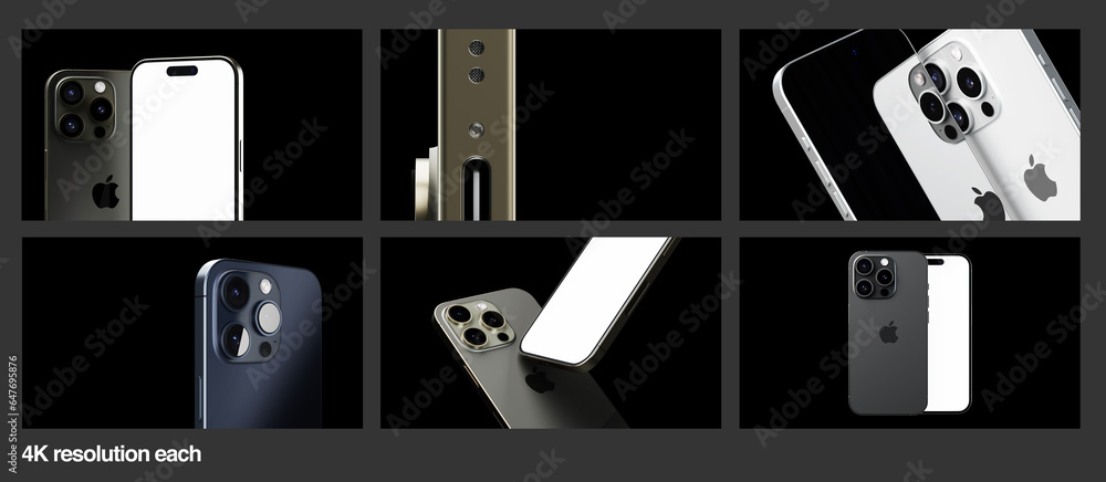 IPhone 15 pro product banner template with copy space. layout template ...