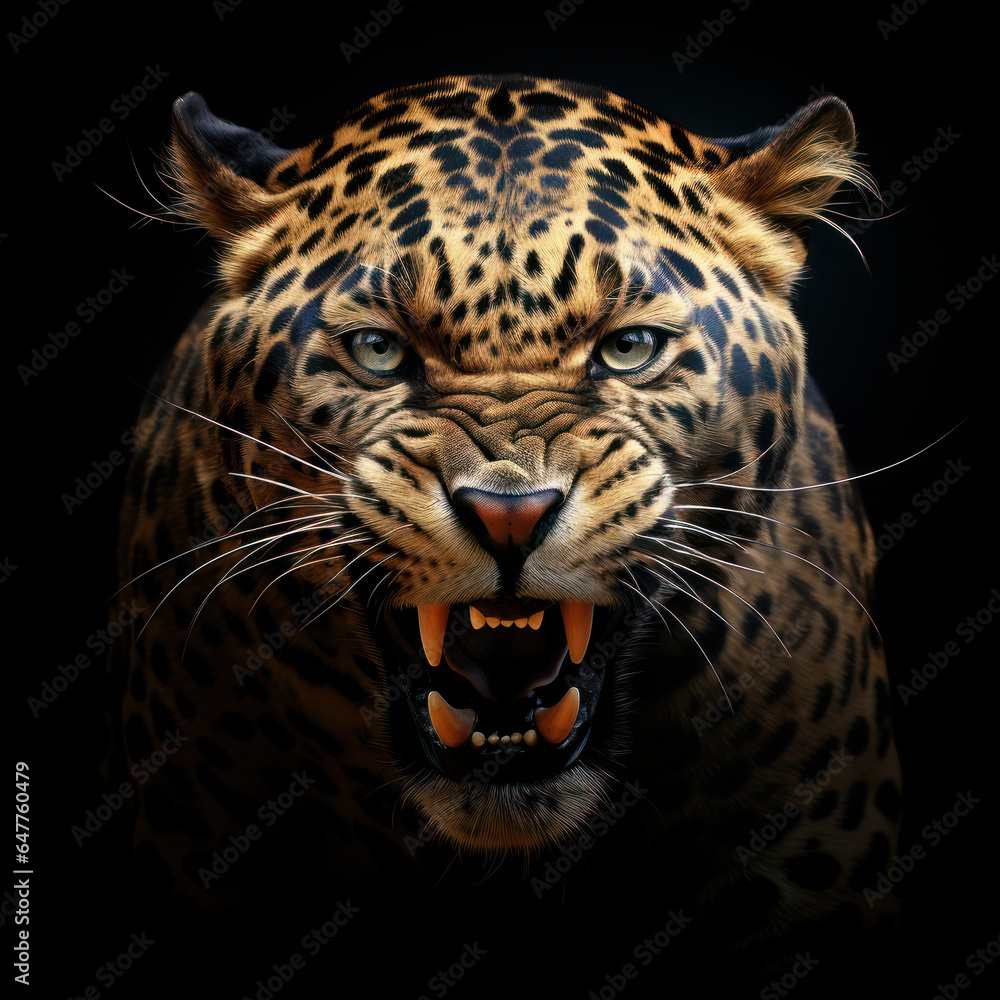 A powerful leopard the beast symbolizing the Greek empire in the book ...
