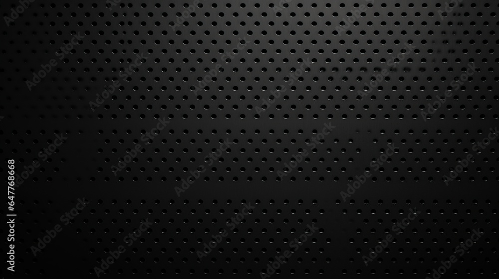 Seamless black Metal Plate Pattern background. AI generated image Stock ...