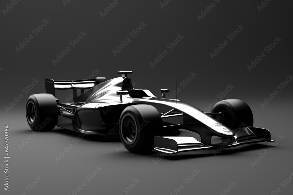 Formula 1 Car, F1 Race Car in studio. Photoshoot of Formula 1 Car in ...