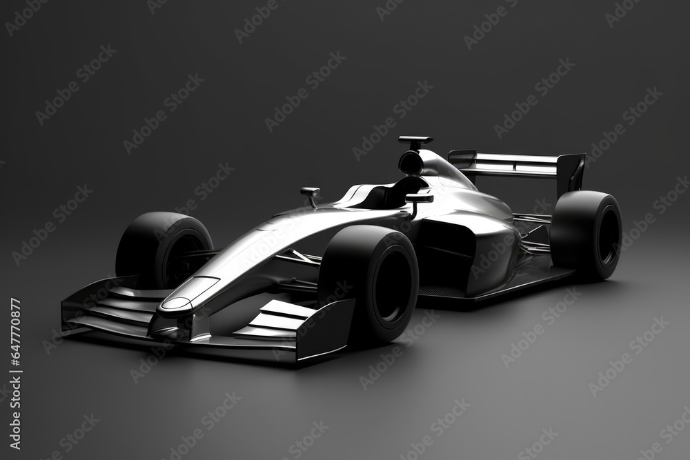 Formula 1 Car, F1 Race Car in studio. Photoshoot of Formula 1 Car in ...
