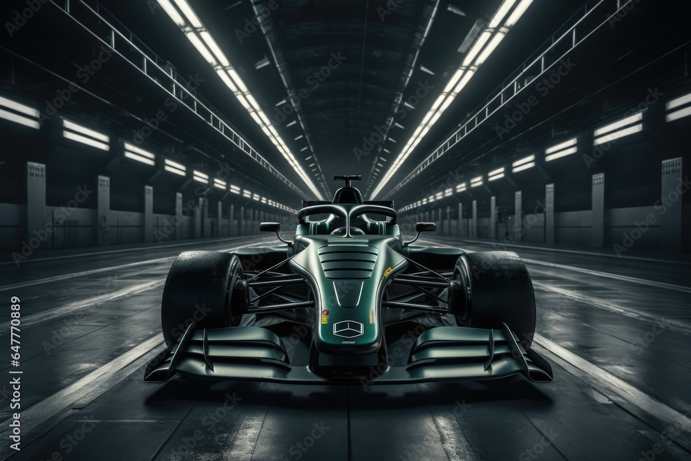 Formula 1 Car, F1 Race Car in studio. Photoshoot of Formula 1 Car in ...