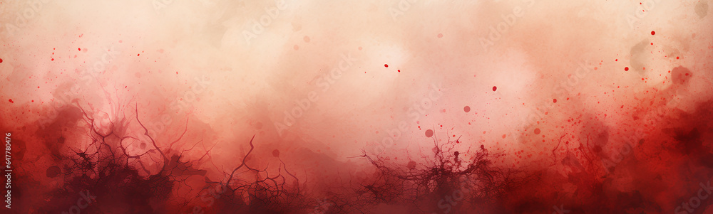 Background with texture and blood stains. Blood splatter. Blood drops ...