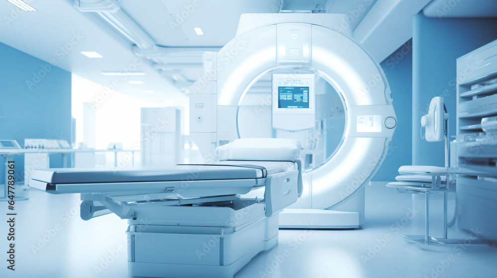 advanced x-ray scan medical diagnosis machine at hospital, Ai medicine ...