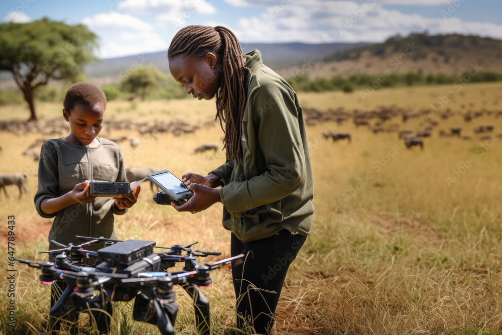 Tech Visionary: African Girl in Nature Leveraging Technology to Foster ... Tech Visionary: African Girl in Nature Leveraging Technology to Foster ...