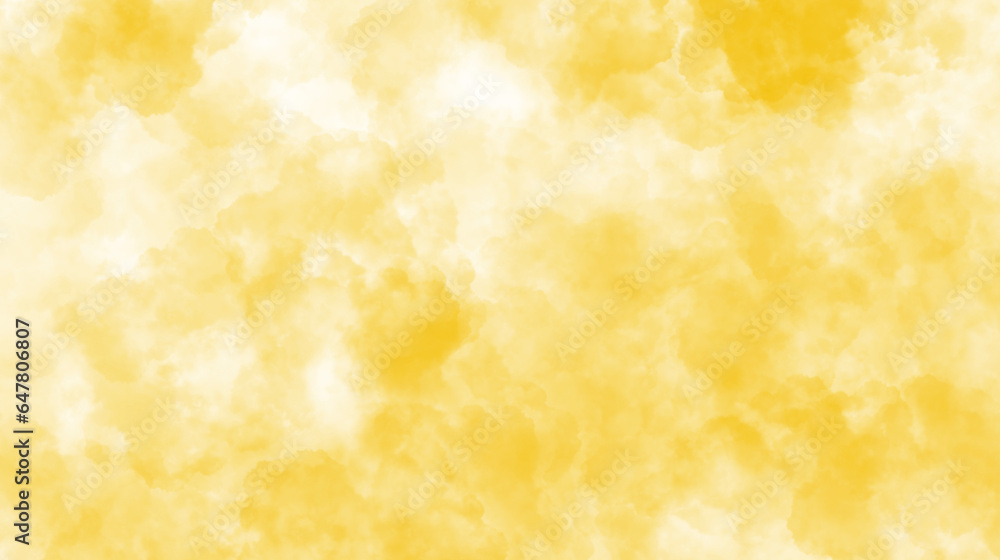 Yellow clouds. Clouds with transparent background of yellow color ...