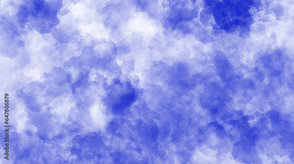 Blue clouds. Clouds with transparent background of blue color ...