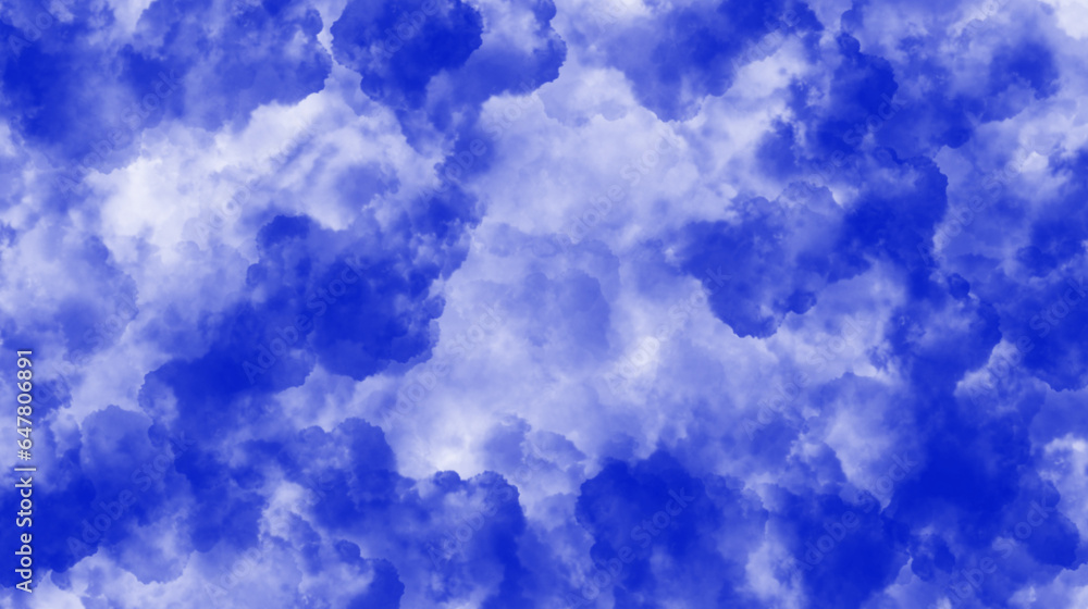 Blue clouds. Clouds with transparent background of blue color ...