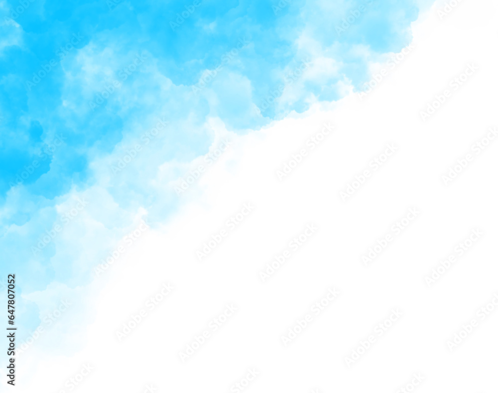 Sky blue clouds. Clouds with transparent background of blue sky color ...