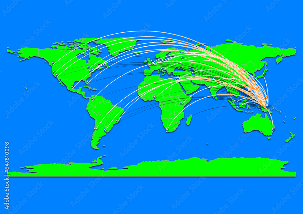 Grafika wektorowa Stock: Mount Hagen, Papua New Guinea map - Concept ...