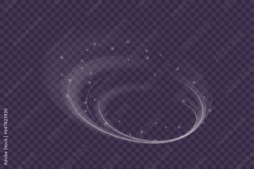 Light trail wave, fire path trace line, car lights, optic fiber and ...