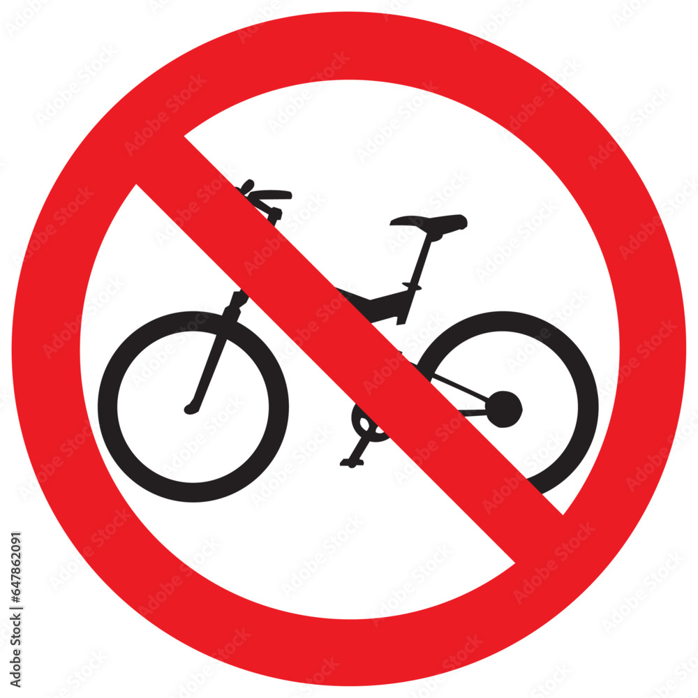circulación prohibida de bicicletas, señal, circular, sr 22, prohibido ... circulación prohibida de bicicletas, señal, circular, sr 22, prohibido ...