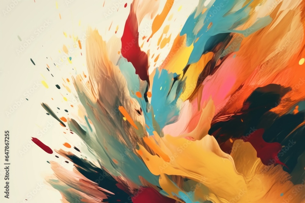 Abstract wallpaper, mockup or blank for design. Background or backdrop ...