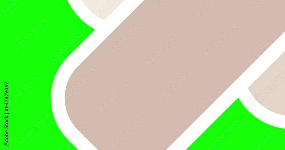 Simple geometric shapes slide transition animation. Modern round shapes ...