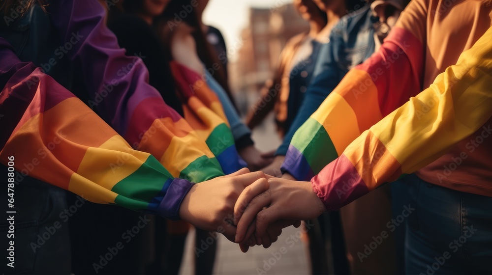 Spirit of unity and support for LGBTQ community, Social activism ...